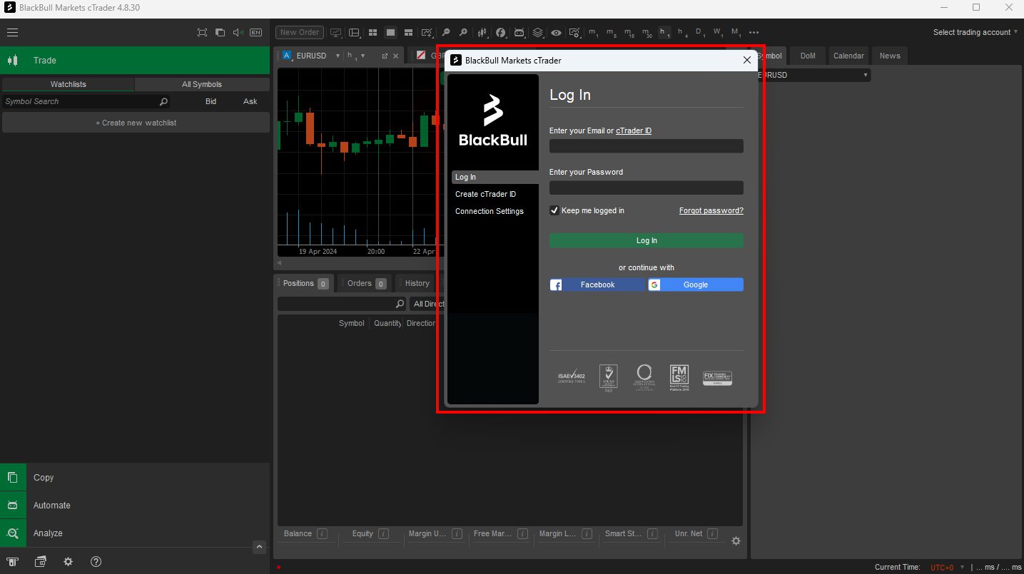 How to connect to your trading platform? | BlackBull Markets