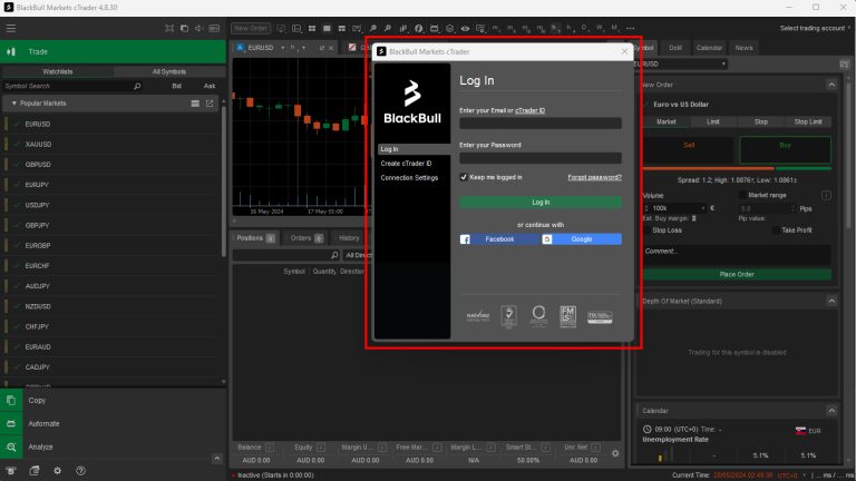 How to log into your cTrader Account? | BlackBull Markets